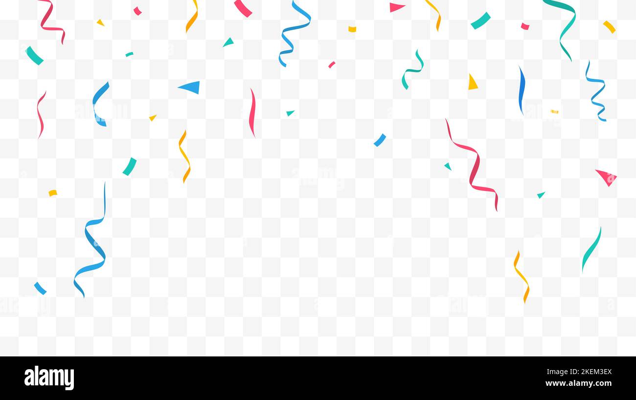 Confetti background. Festive backdrop. Party design with colorful ...