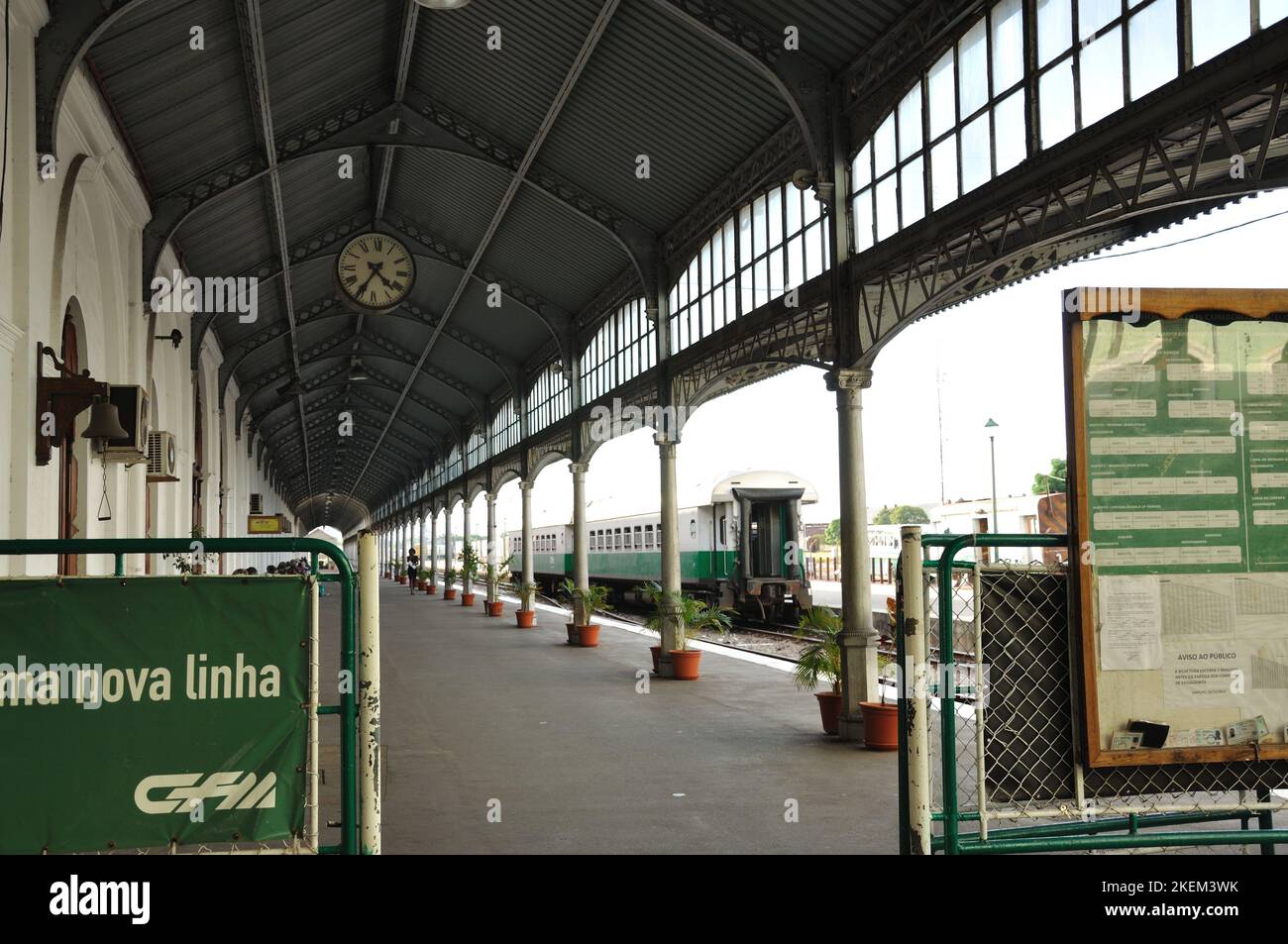 Maputo Railway Station; Maputo, Mozambique Stock Photo - Alamy