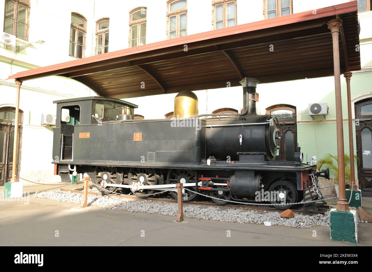 This "Ten-wheel" type locomotive, one of the first to be used on the ...