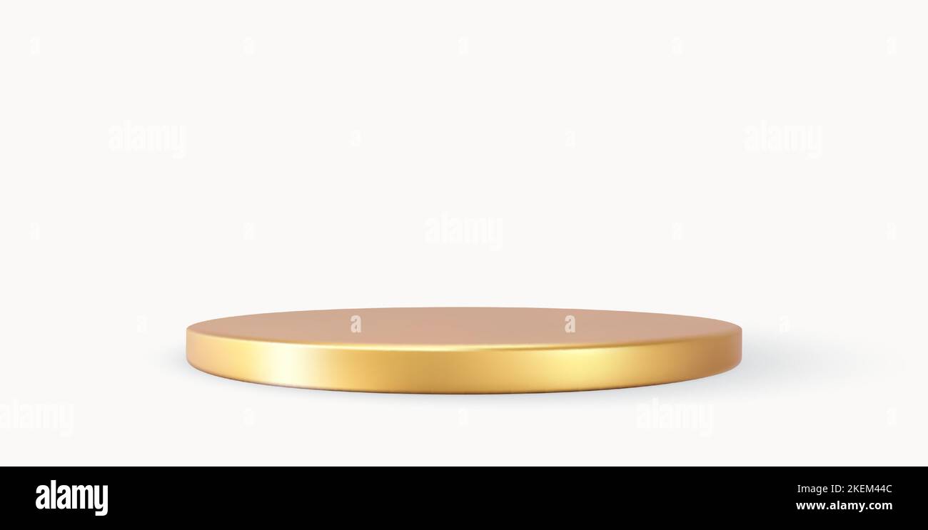 Podium scene 3d round Stock Vector Images - Alamy