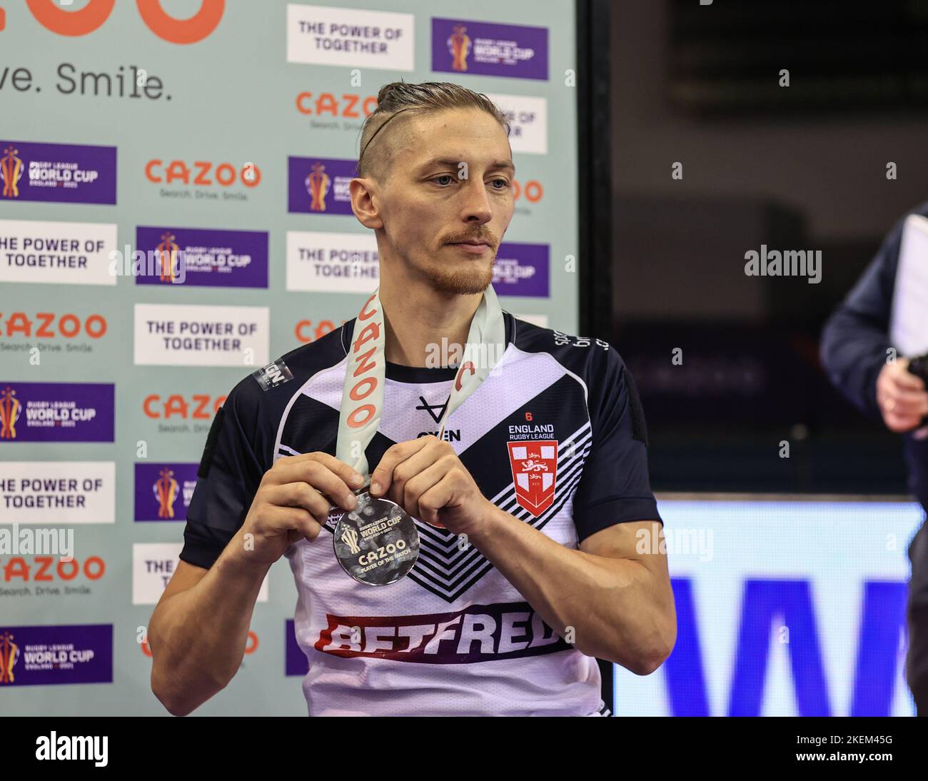 Sheffield, UK. 13th Nov, 2022. Jack Brown of England and man of the ...
