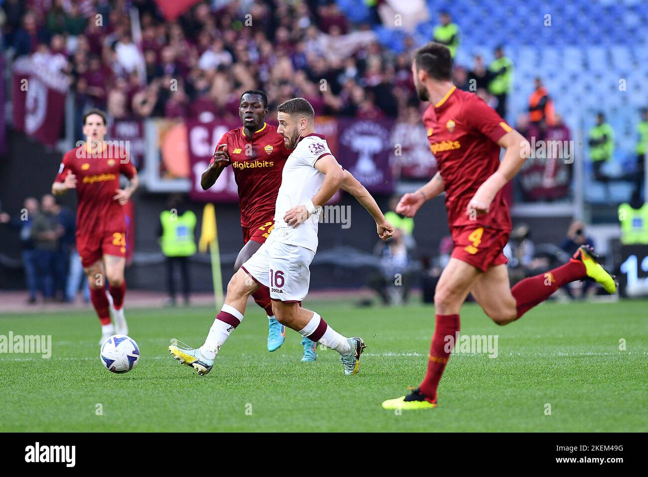 Rome, Italy. 13th Nov, 2022. Nikola Vlasic of FC Torino during the ...