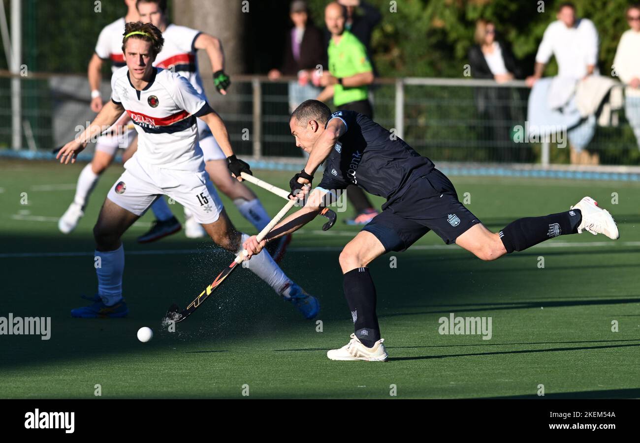 Dragons' Max Luyten and Oree's John-John Dohmen pictured in action ...