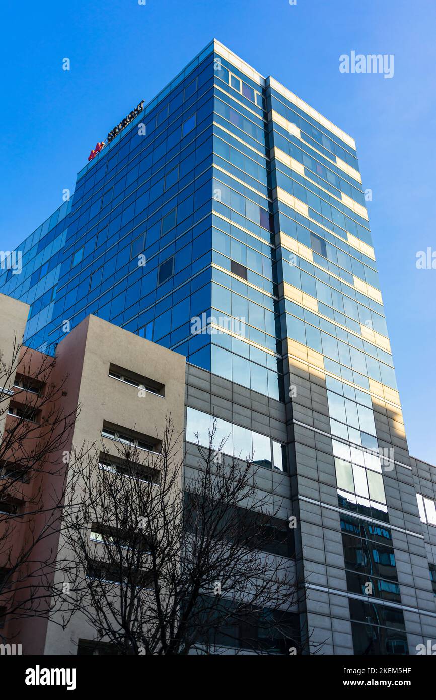 Modern architecture in Bucharest city, Romania, 2022 Stock Photo - Alamy