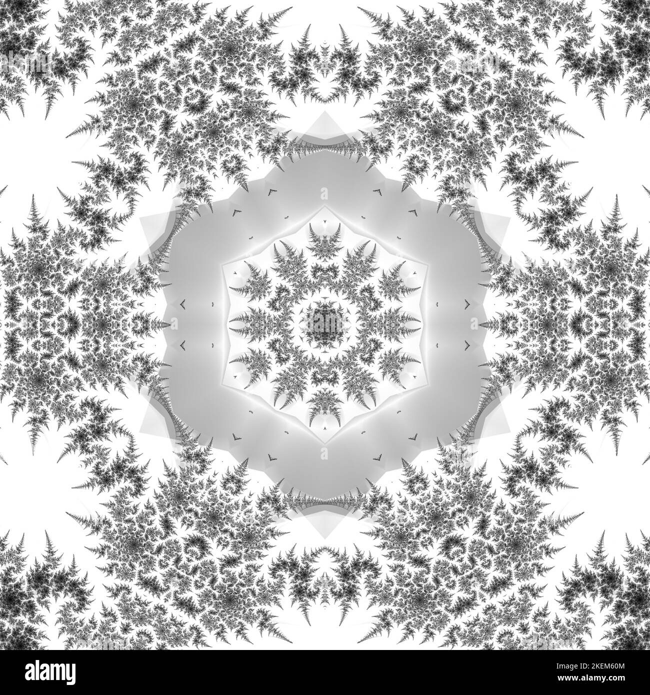 Abstract Computer generated Fractal design. A fractal is a never-ending ...