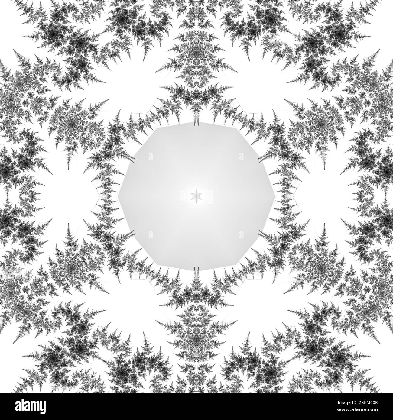 Abstract Computer generated Fractal design. A fractal is a never-ending ...