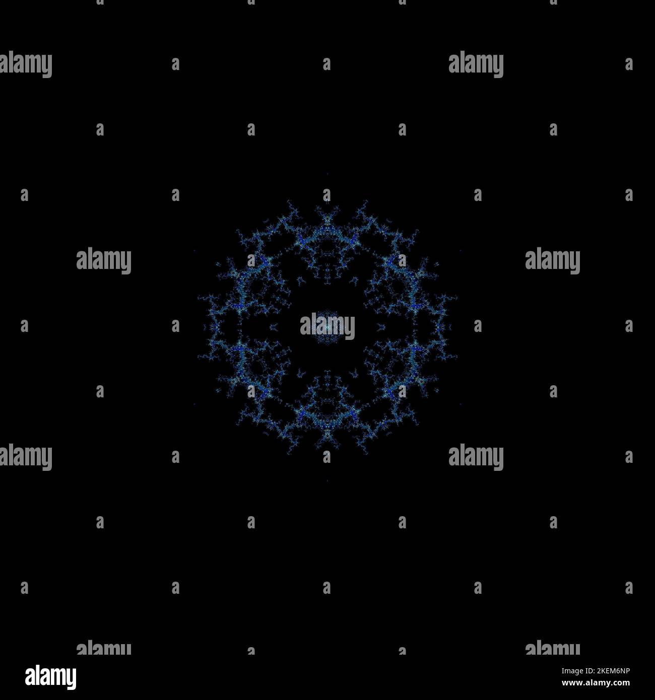 Abstract Computer generated Fractal design. A fractal is a never-ending ...