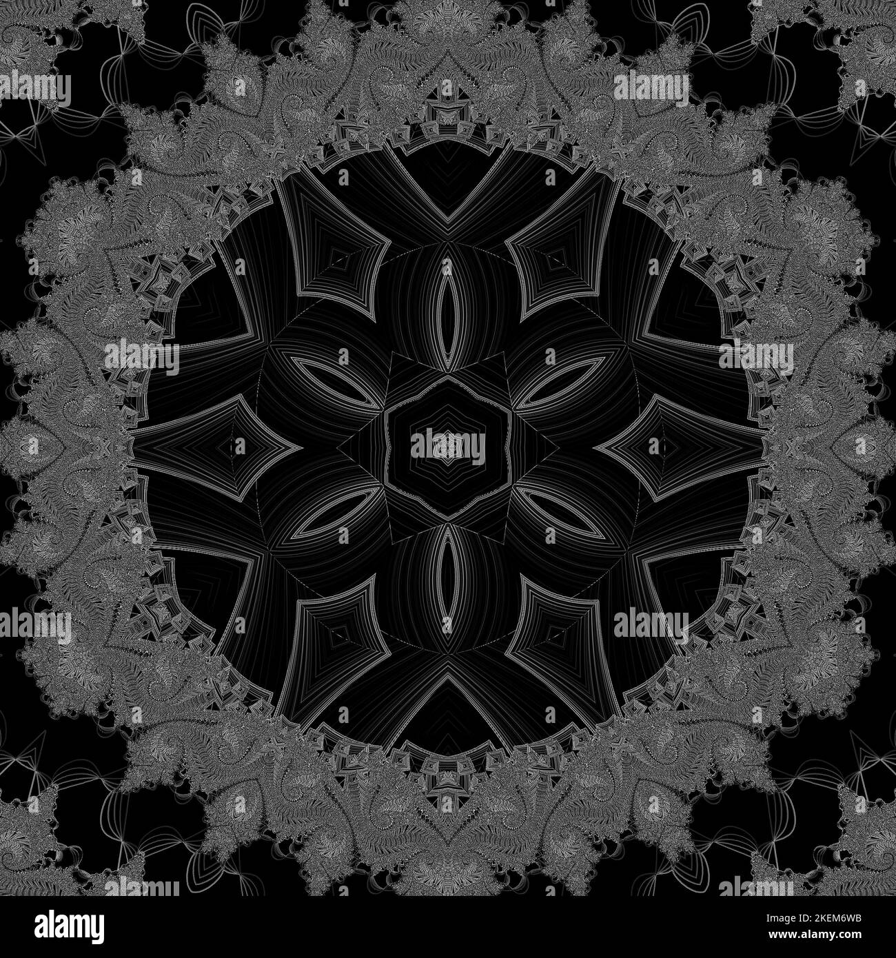 Abstract Computer Generated Fractal Design A Fractal Is A Never Ending Pattern Fractals Are