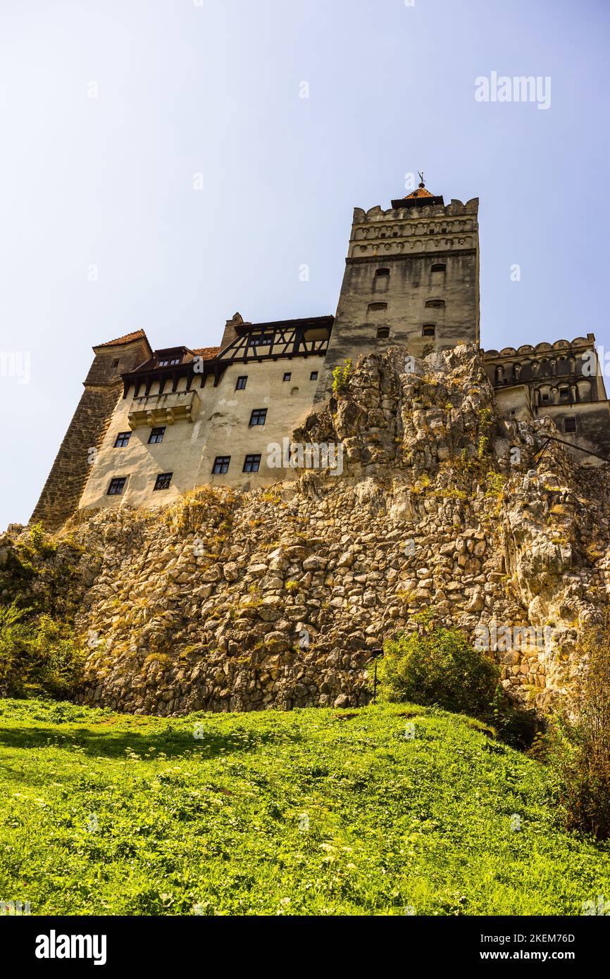 Legendary Bran Castle - Dracula Castle of Transylvania Stock Photo - Alamy