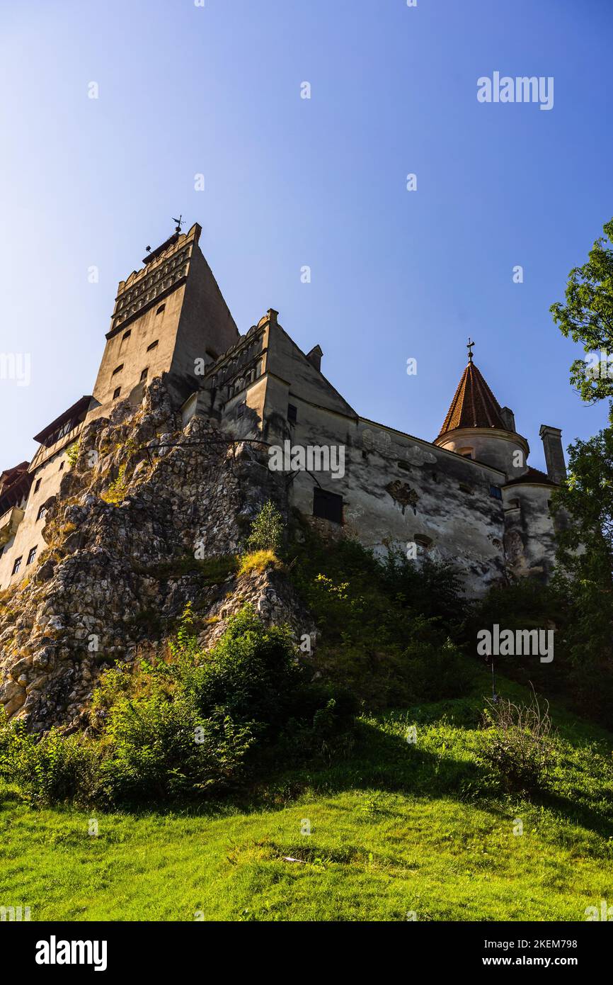 Legendary Bran Castle - Dracula Castle of Transylvania Stock Photo - Alamy