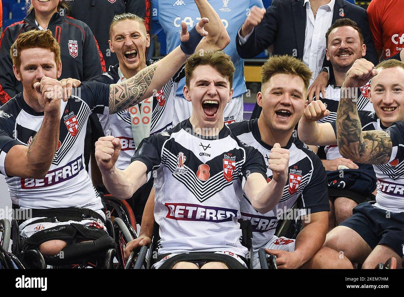 Sheffield, UK. 13th Nov, 2022. Rugby League WheelChair World Cup Semi ...