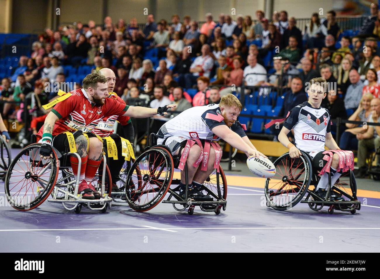 Wheelchair world cup semi final rugby league hi-res stock photography ...
