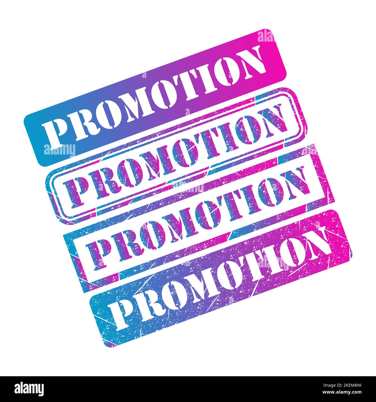 Set of Promotion stamp symbol, label sticker sign button, text banner ...