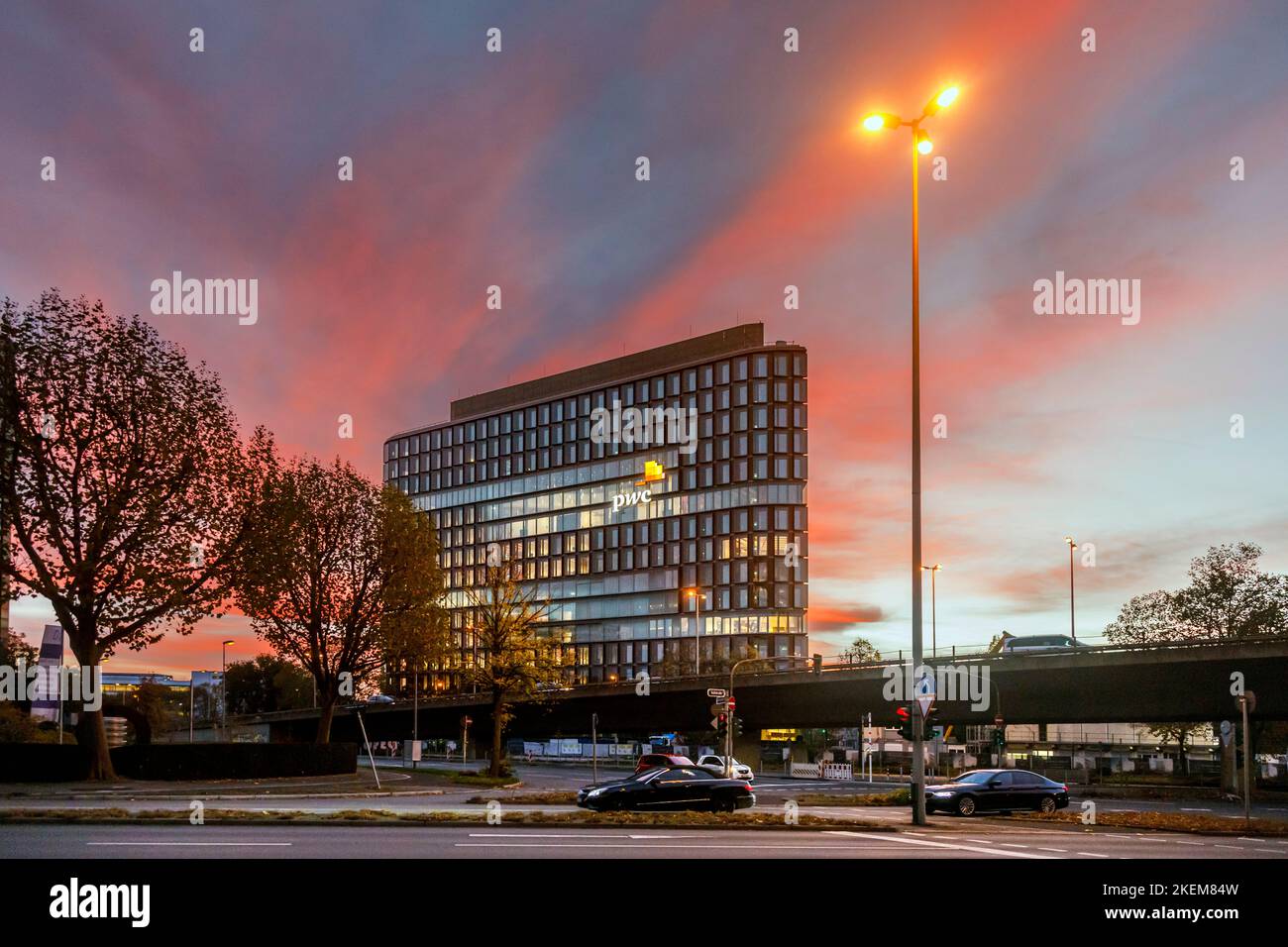 Auditor PwC, new office building Eclipse Stock Photo - Alamy