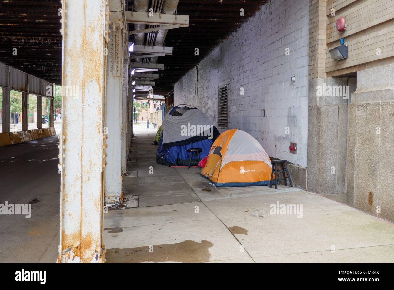 Homeless encampment hi-res stock photography and images - Alamy