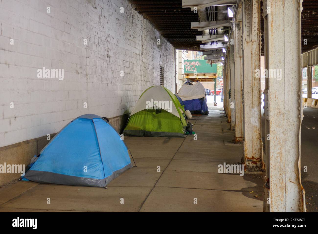 Homeless encampment hi-res stock photography and images - Alamy
