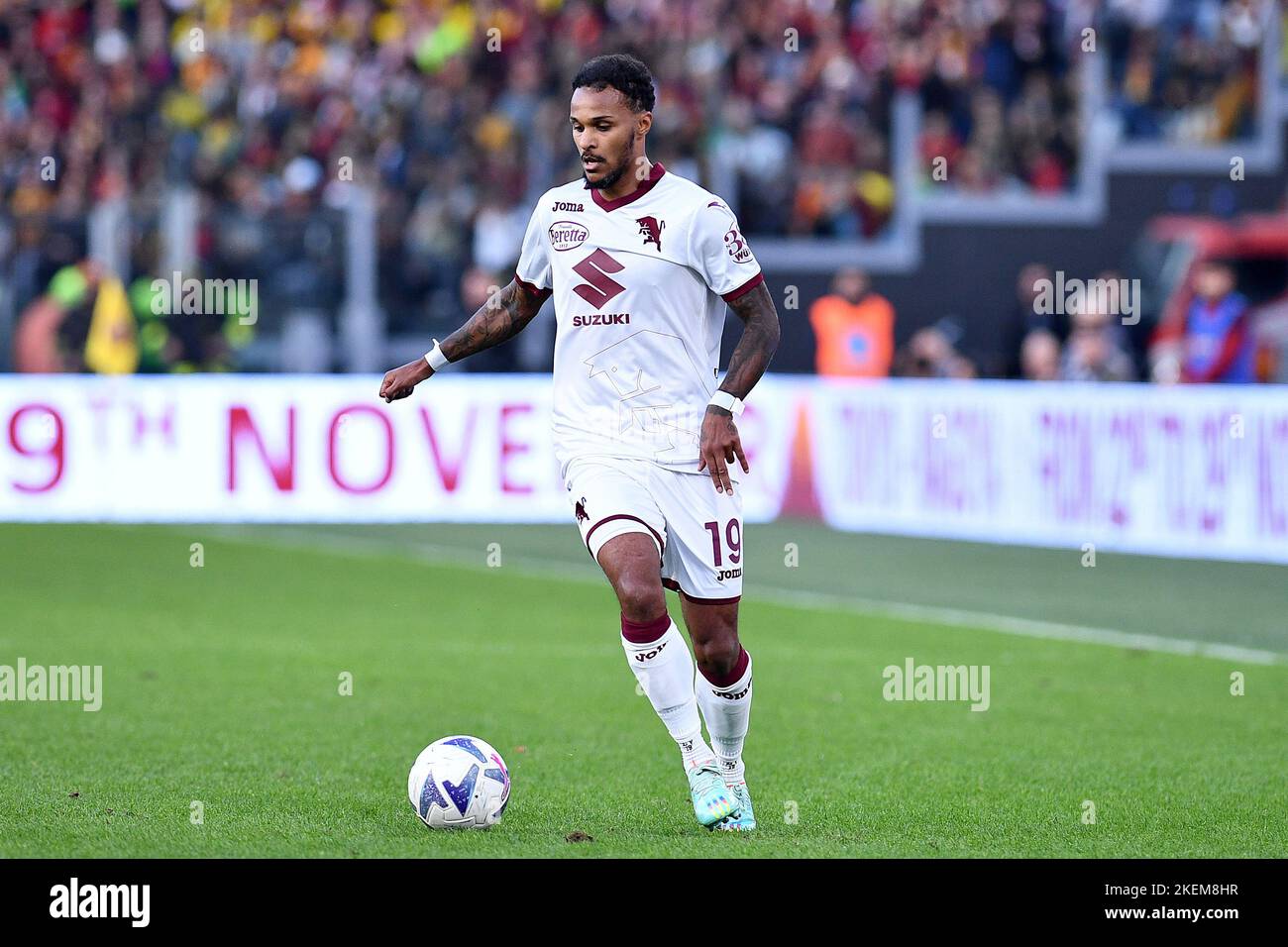 Rome, Italy. 13th Nov, 2022. Valentino Lazaro of FC Torino during the ...