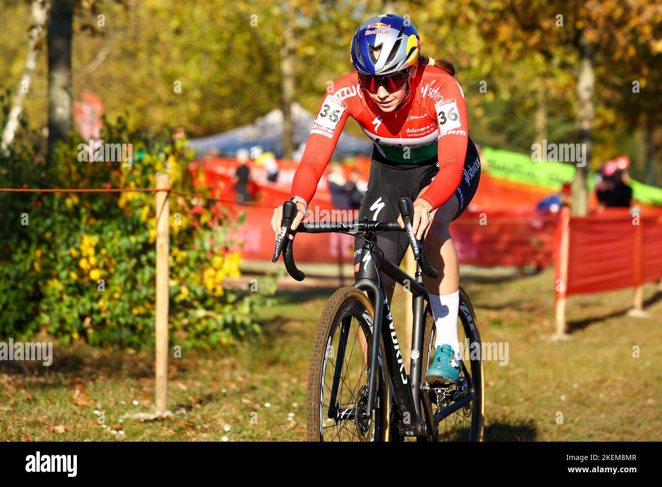 Hungarian Kata Blanka Vas pictured in action during the women elite ...