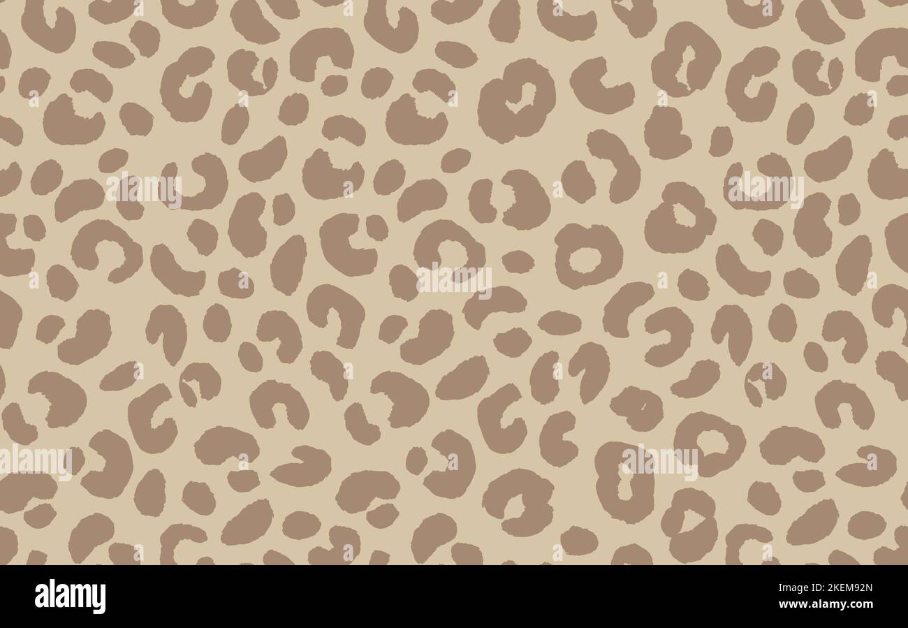 Abstract modern leopard seamless pattern. Animals trendy background ...