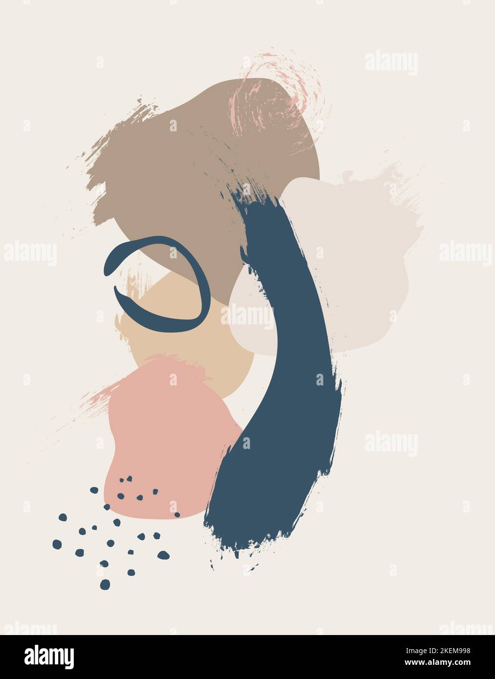 Vector illustrations of shapes, spots and textures for backgrounds ...