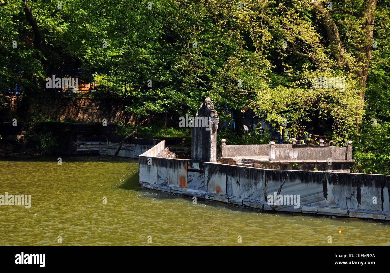 Located in Istanbul, Turkey, Valide Sultan Dam was built in 1796 Stock ...