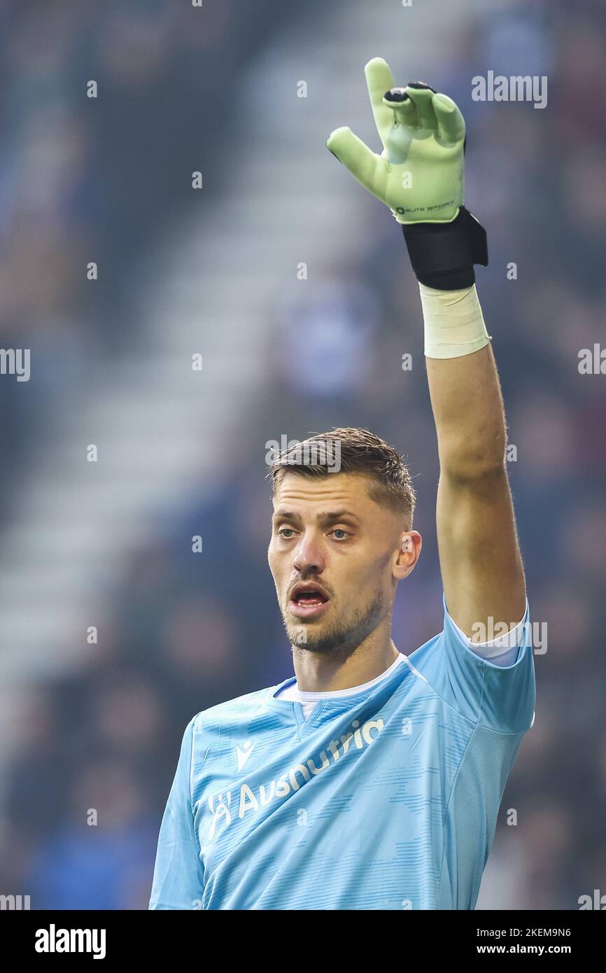 Heereveen - SC Heerenveen goalkeeper Andries Noppert during the Dutch ...