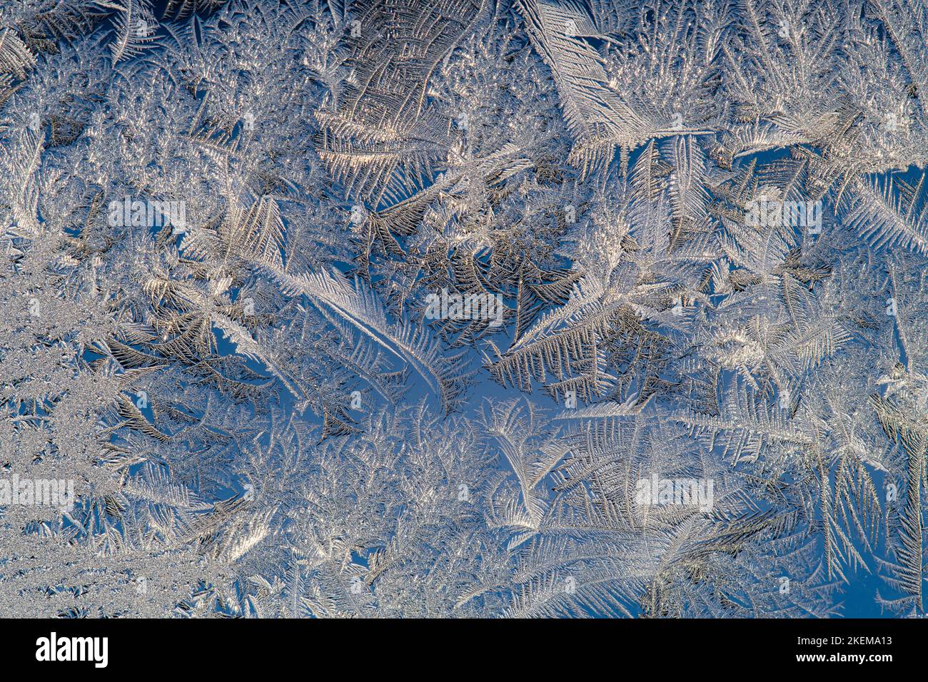 Winter window frost, Greater Sudbury, Ontario, Canada Stock Photo - Alamy