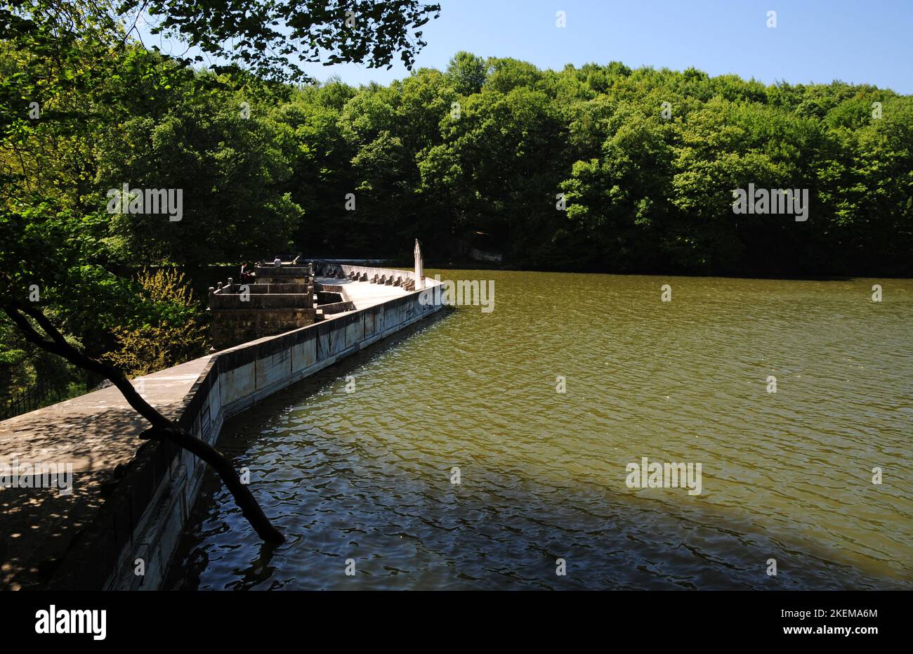 Located in Istanbul, Turkey, Valide Sultan Dam was built in 1796 Stock ...