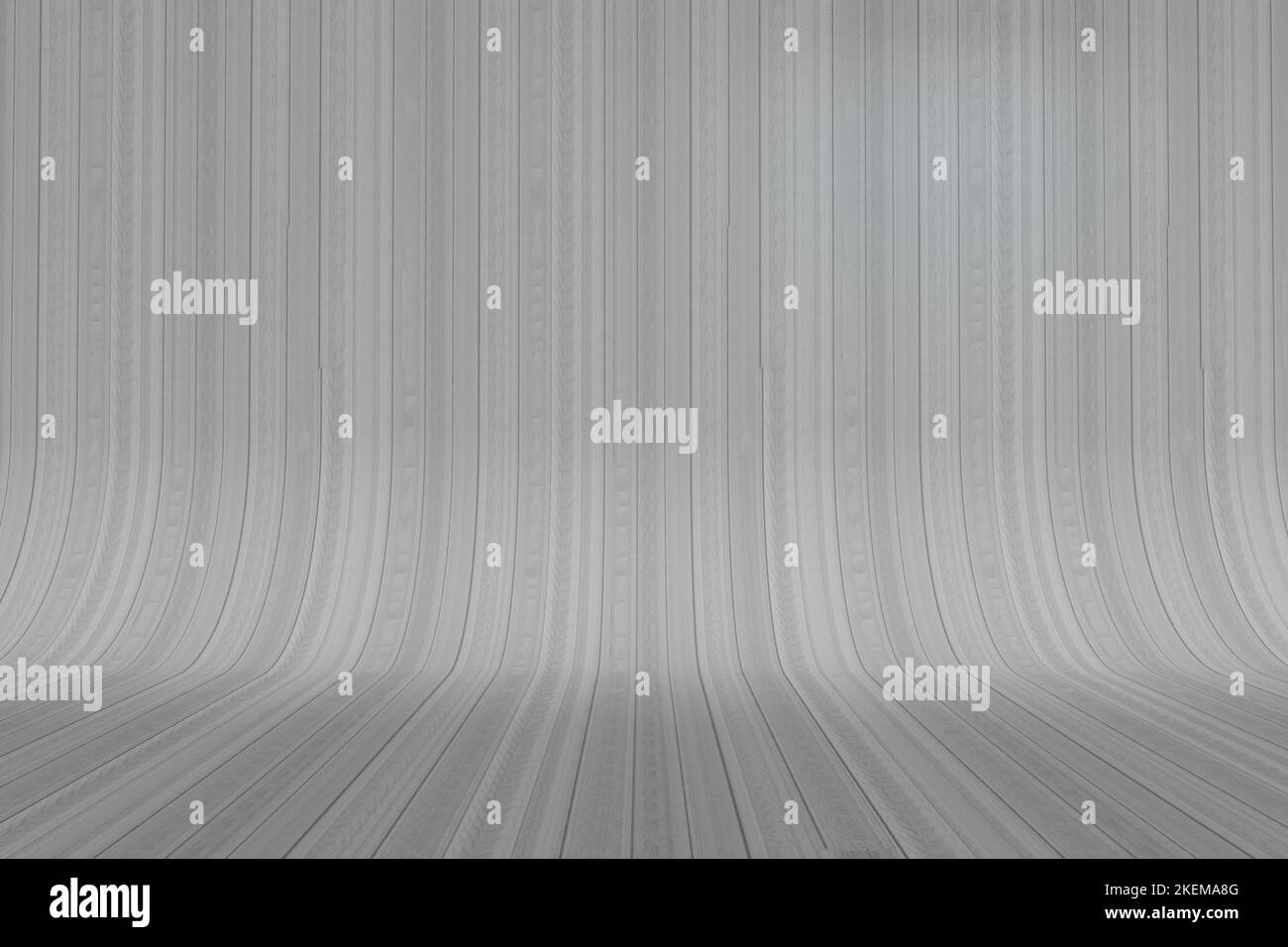 The curved gray striped backdrop - A good background for displaying ...