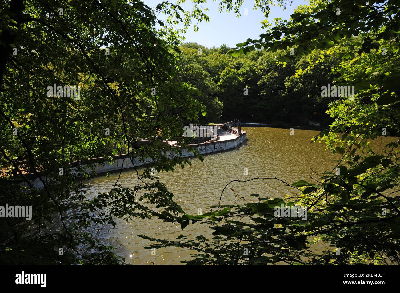 Located in Istanbul, Turkey, Valide Sultan Dam was built in 1796 Stock ...