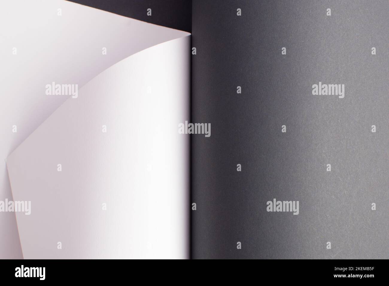 Black and white abstract vertically divided background Stock Photo - Alamy