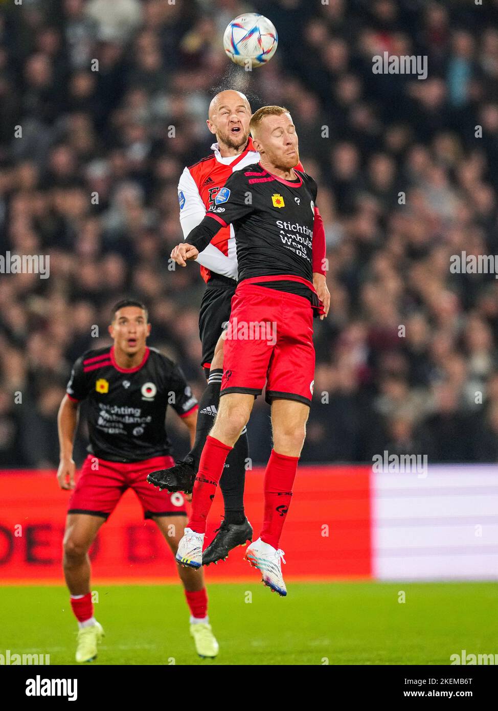 Rotterdam - Gernot Trauner of Feyenoord, Mike van Duinen of sbv ...