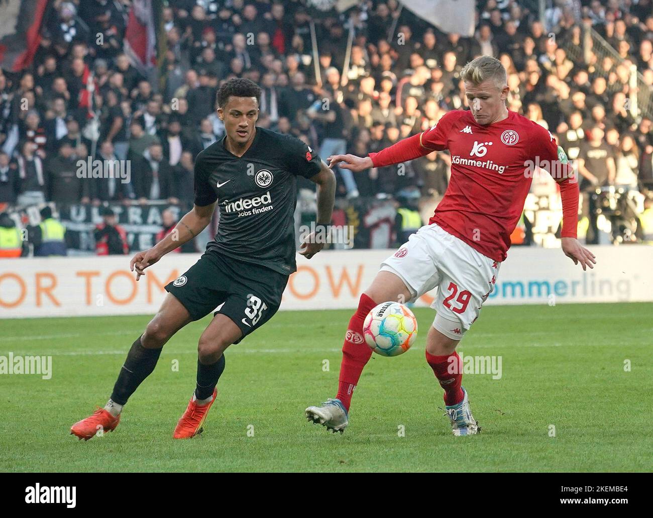 Mainz, Deutschland. 13th Nov, 2022. Tuta (Frankfurt), Jonathan ...