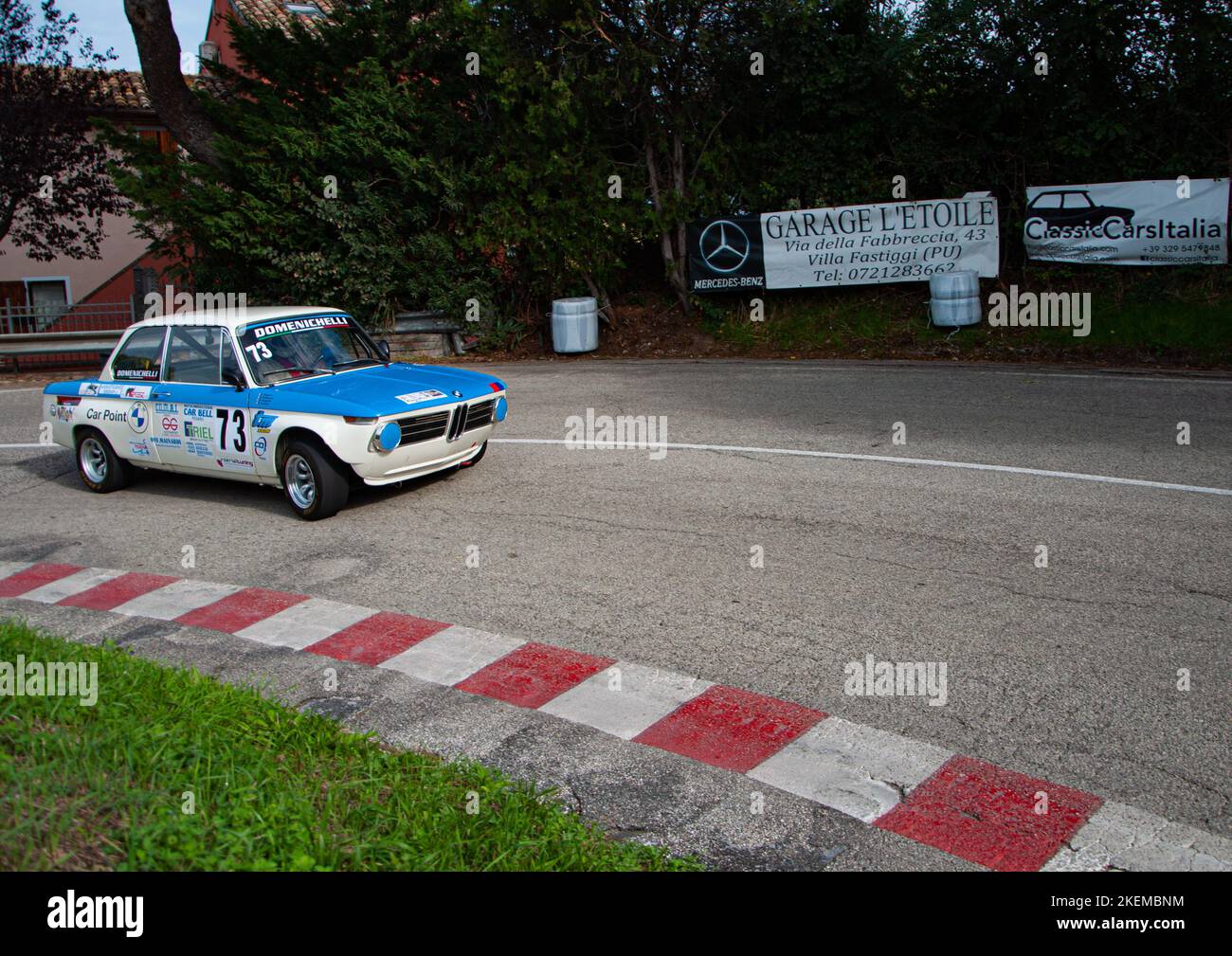 PESARO - ITALY - OTT 09 - 2022 : rally of classic cars fiat 128 rally ...