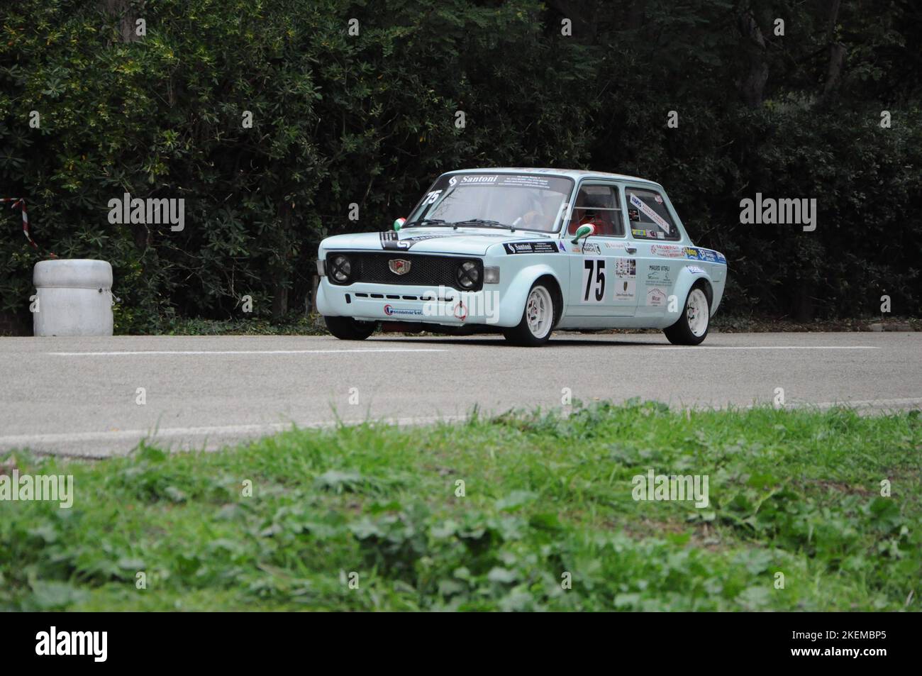 PESARO - ITALY - OTT 09 - 2022 : rally of classic cars fiat 128 rally ...