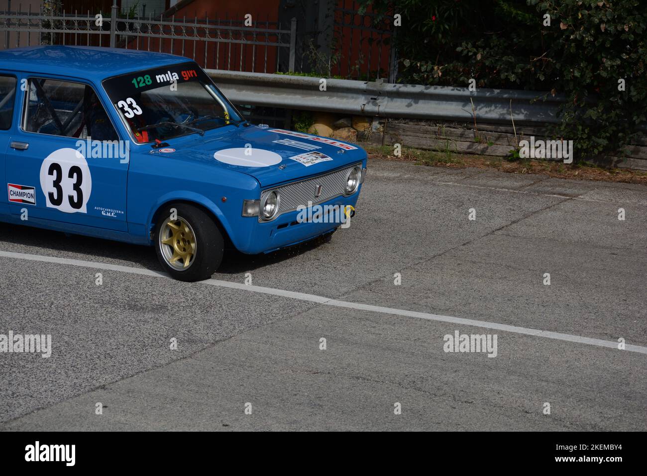 PESARO - ITALY - OTT 09 - 2022 : rally of classic cars fiat 128 rally ...
