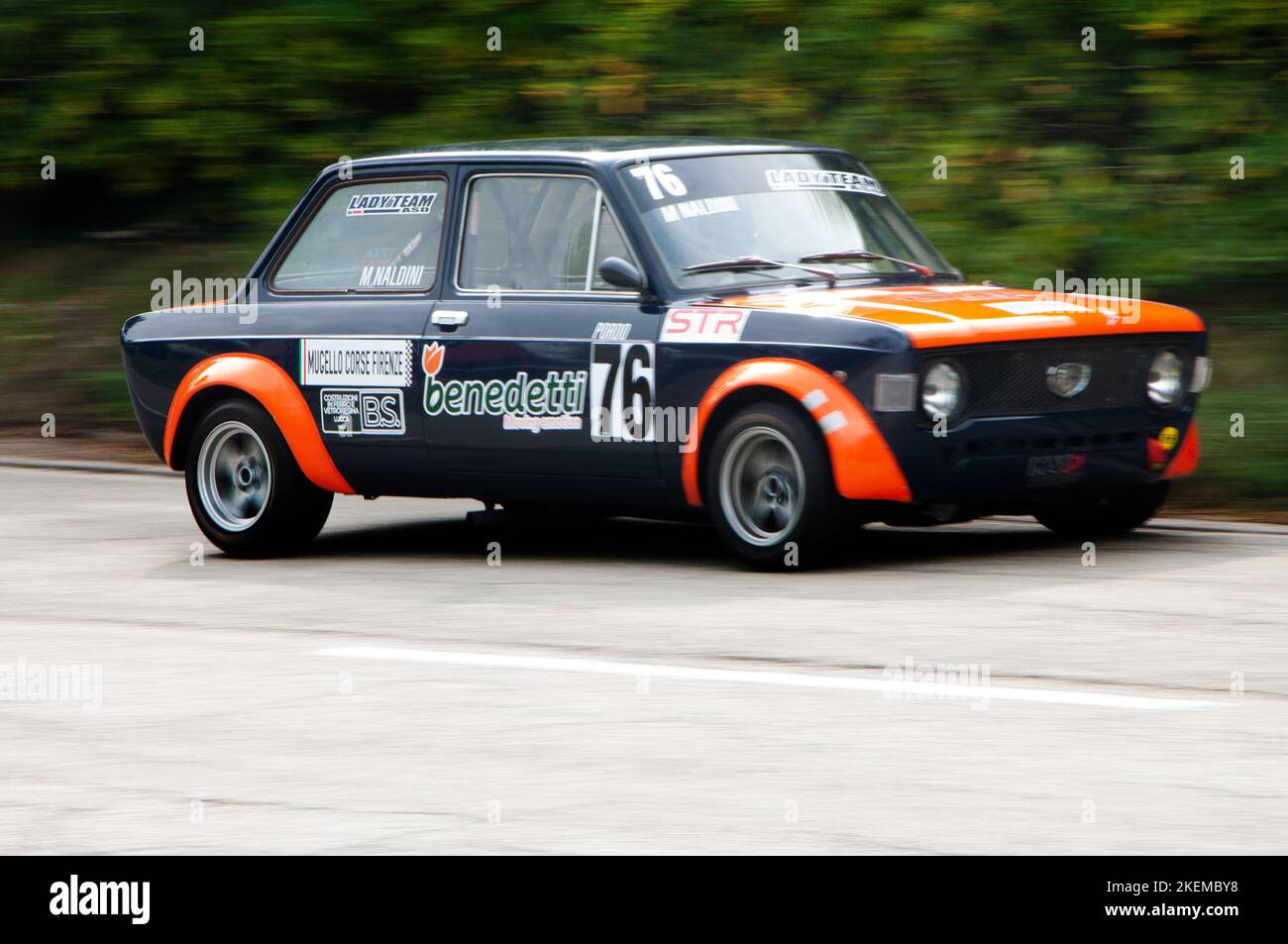 PESARO - ITALY - OTT 09 - 2022 : rally of classic cars fiat 128 rally ...