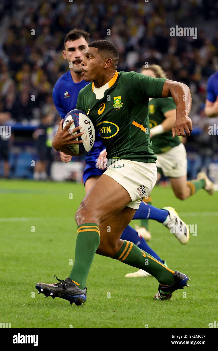 Damian Willemse of South Africa during the 2022 Autumn Nations Series ...