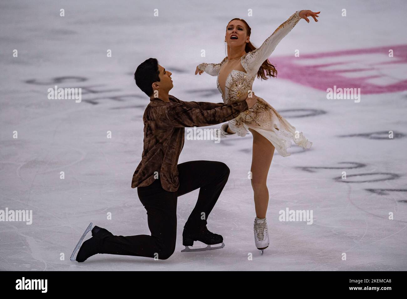 SHEFFIELD, Sheffield. 13th, Nov 2022. Marjorie Lajoie and Zachary Lagha ...