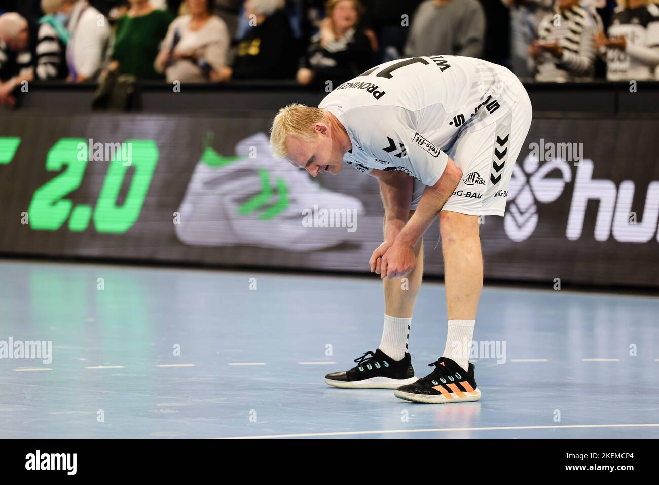 Kiel, Germany. 13th Nov, 2022. Handball, Bundesliga, Matchday 12, THW ...