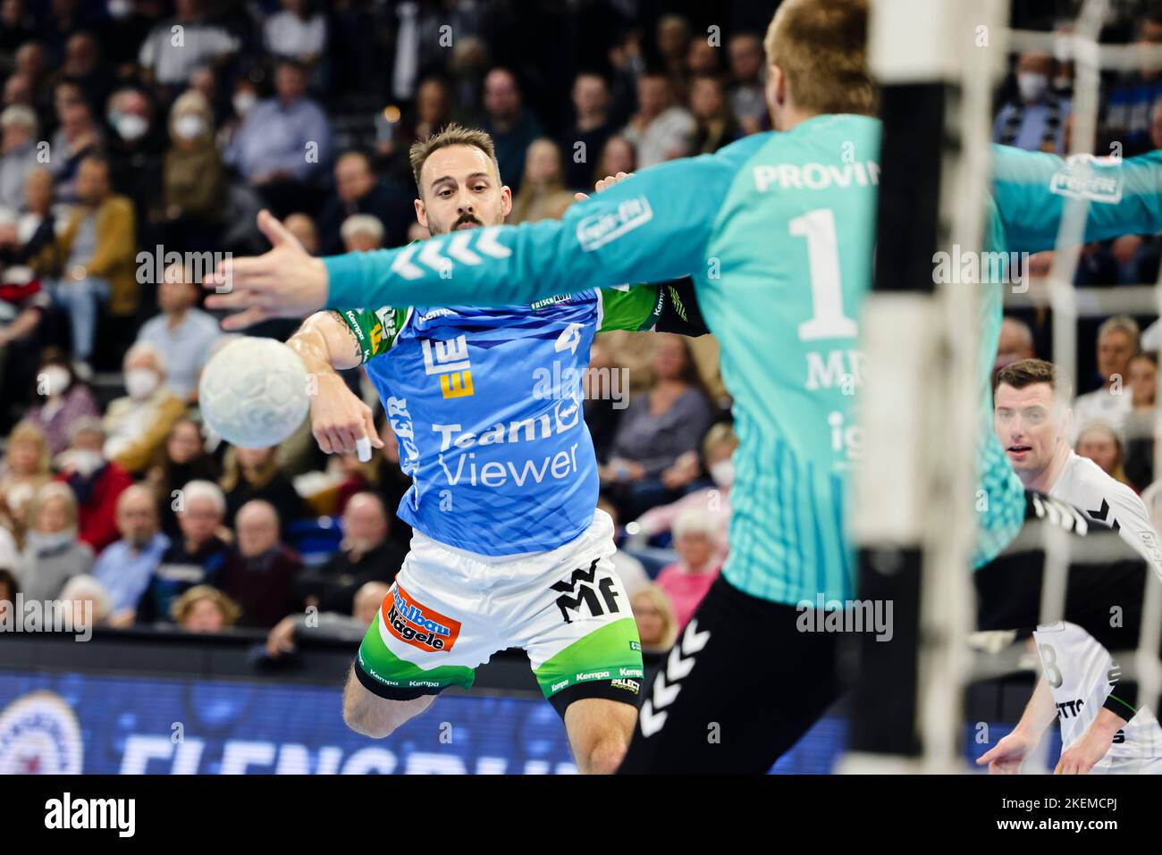 Kiel, Germany. 13th Nov, 2022. Handball, Bundesliga, Matchday 12, THW ...
