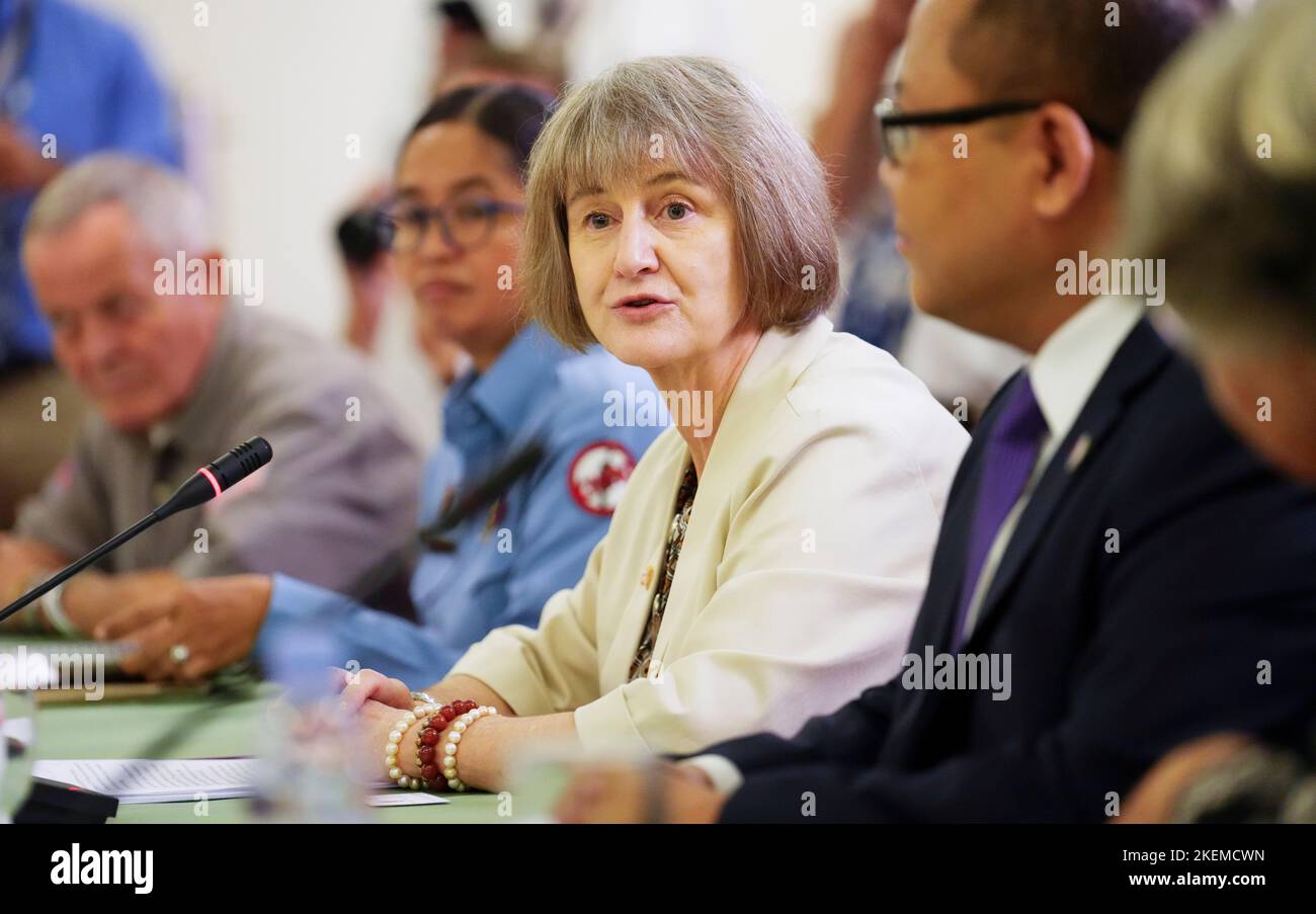 Canada's Ambassador to Thailand, Laos and Cambodia takes part in a ...