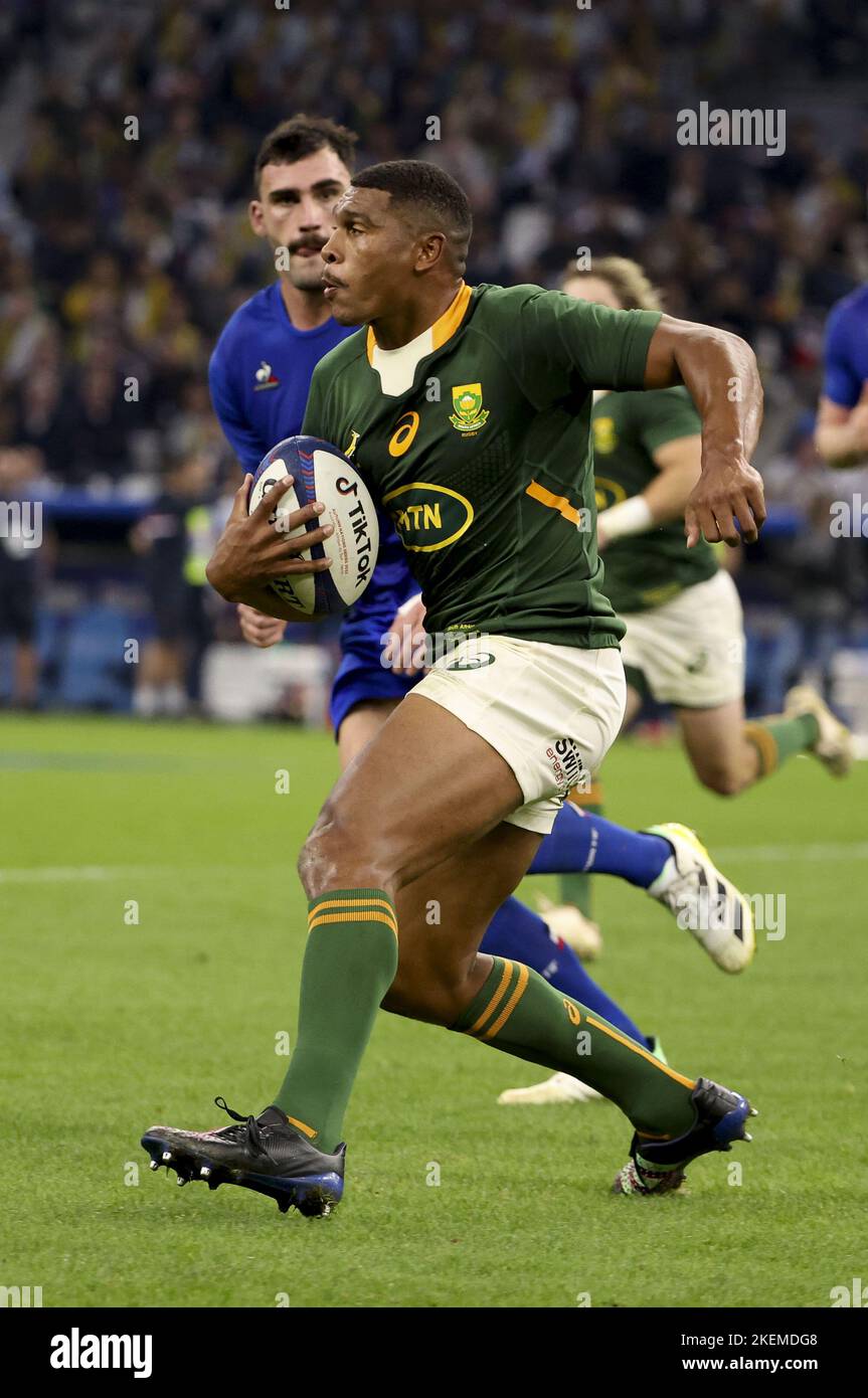 Damian Willemse of South Africa during the 2022 Autumn Nations Series ...