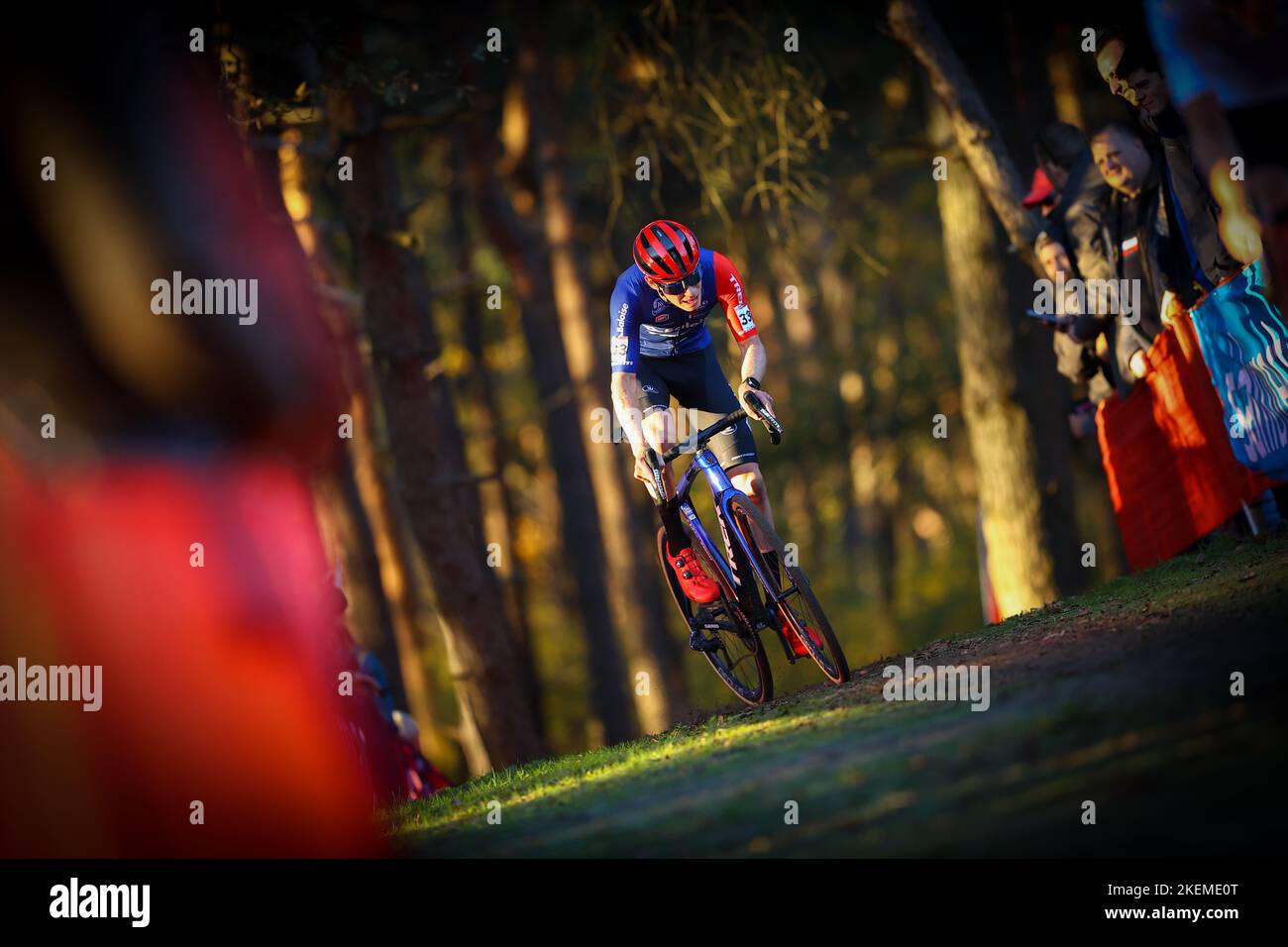 Dutch Pim Ronhaar pictured in action during the men elite race at the ...