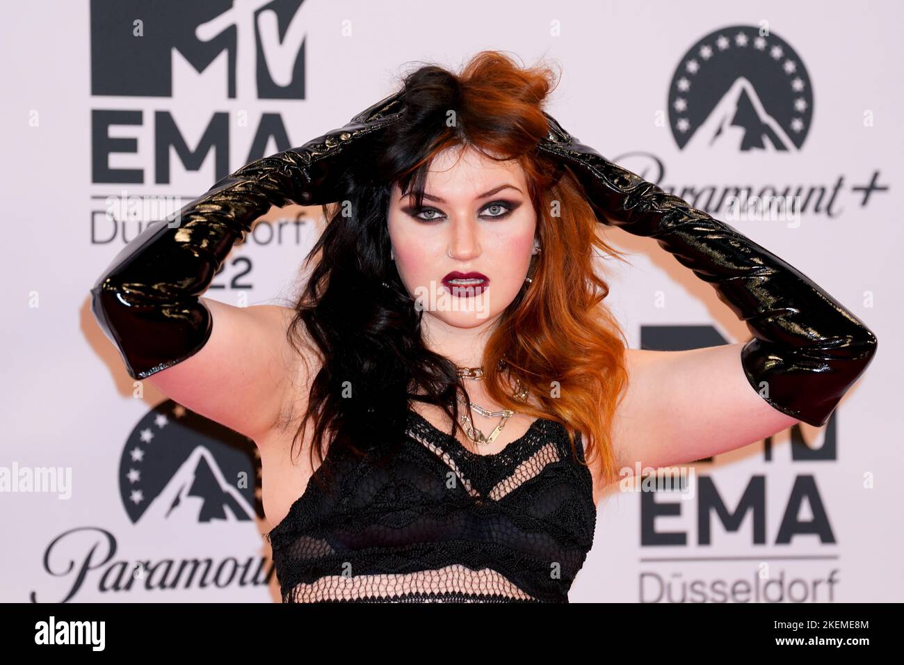 Gayle attending the MTV Europe Music Awards 2022 held at the PSD Bank ...