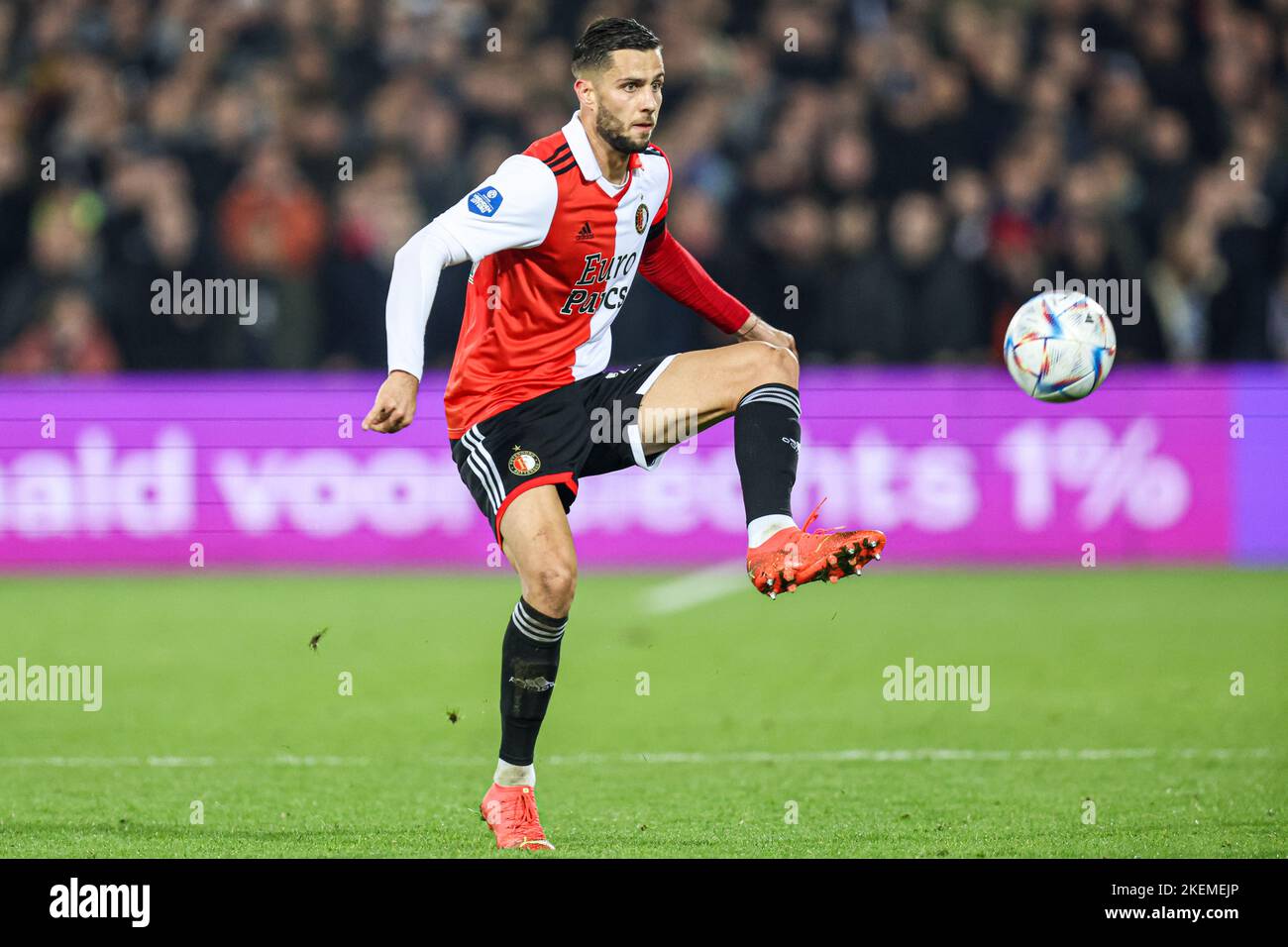 ROTTERDAM, NETHERLANDS - NOVEMBER 13: David Hancko of Feyenoord during ...