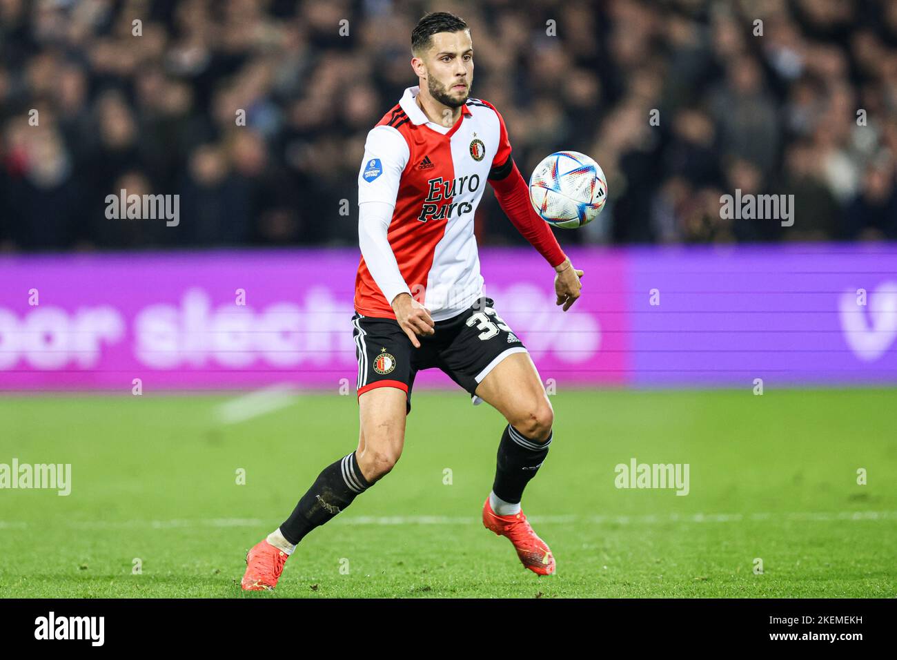 ROTTERDAM, NETHERLANDS - NOVEMBER 13: David Hancko of Feyenoord during ...