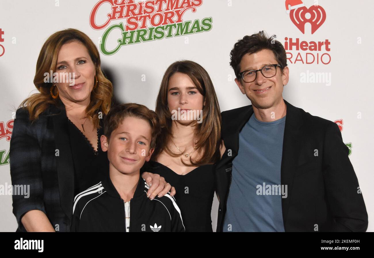Los Angeles, California, USA 12th November 2022 Actor RD Robb, wife Amy Israel, son Lucas Robb ...