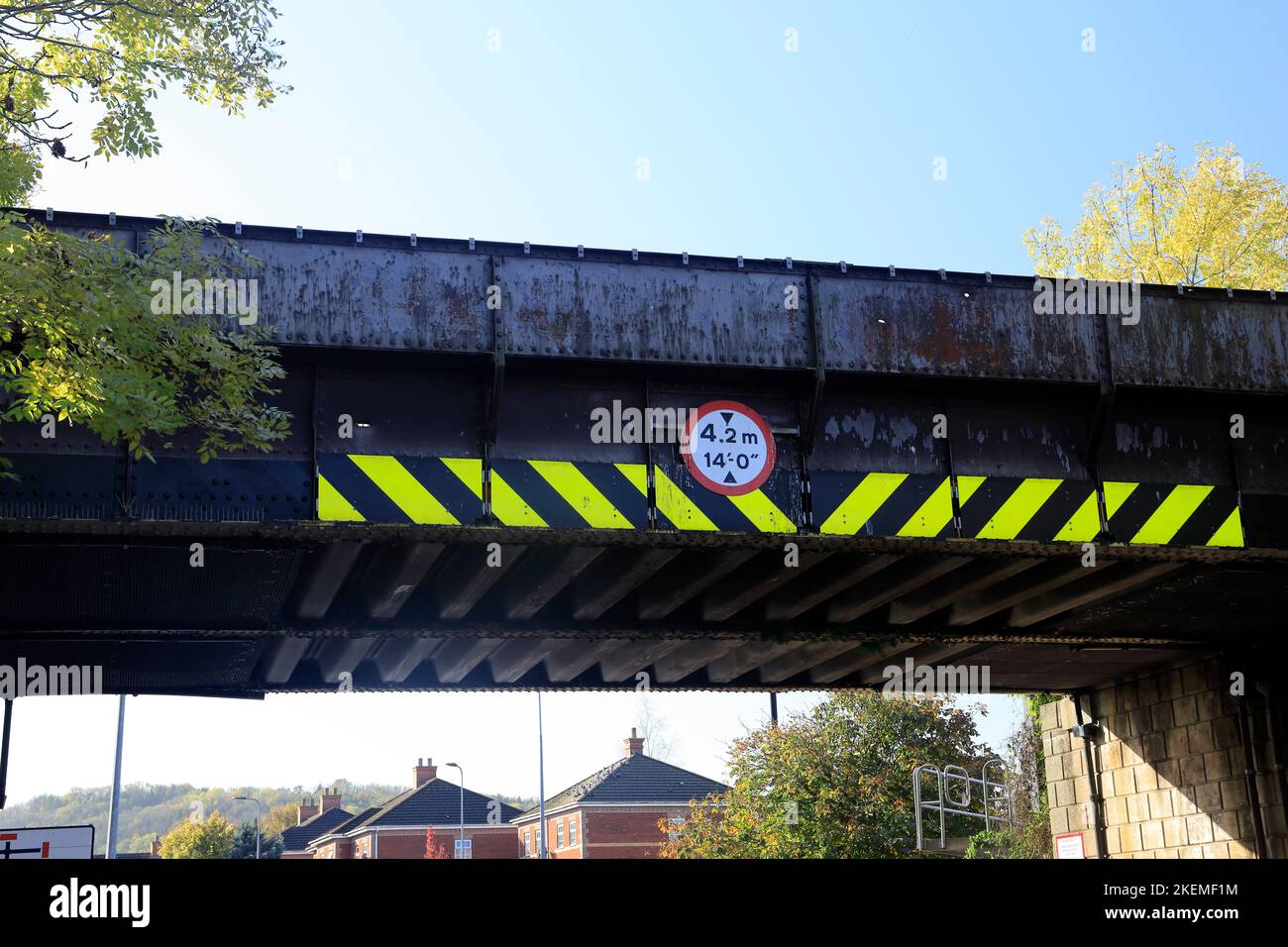 Railway Bridge, Canton with bullet holes from World War two German ...