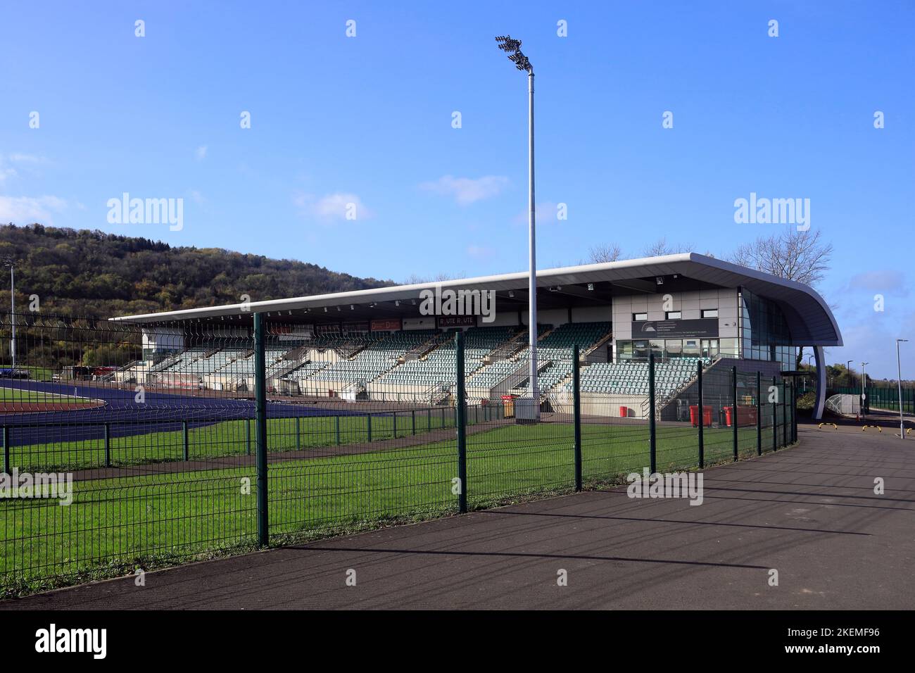 Leckwith Athletics Stadium, Cardiff November 2022. cym Stock Photo - Alamy